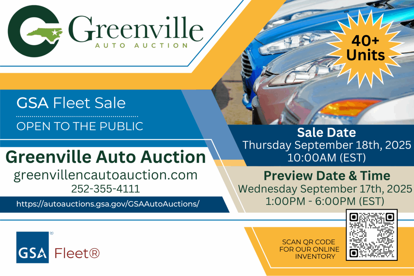 GSA Sales - Greenville Auto Auction